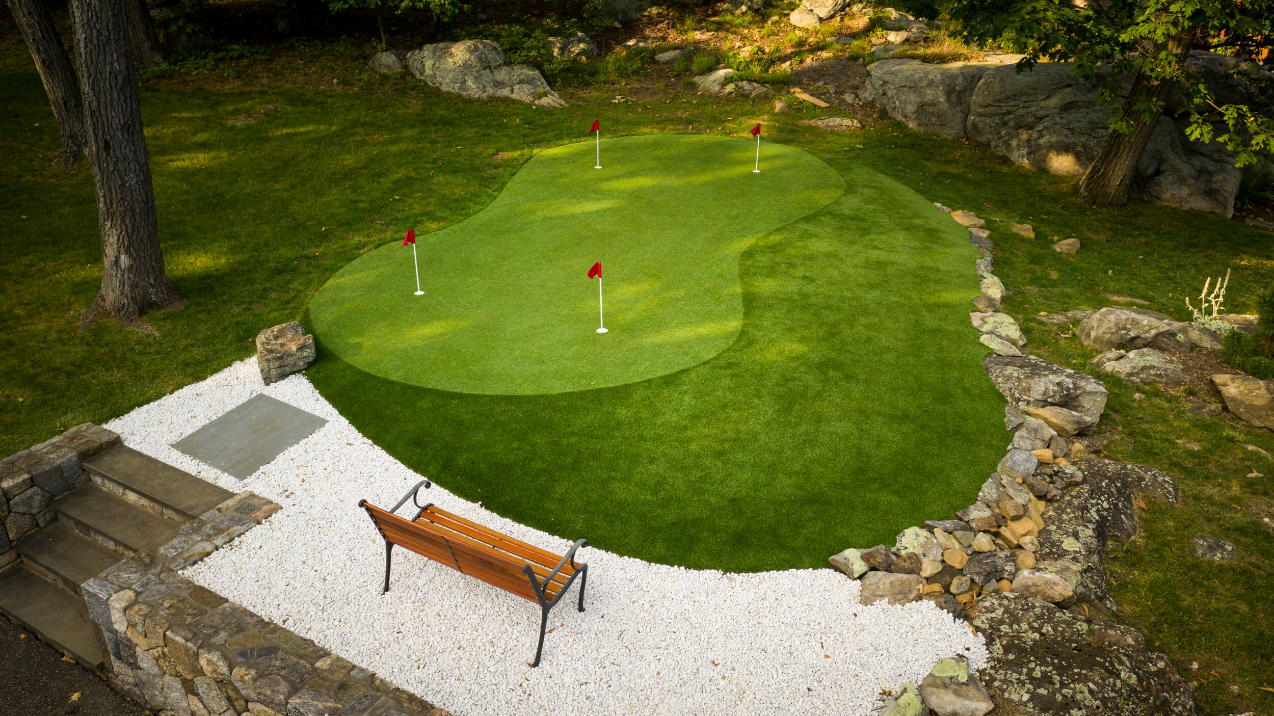 Putting Green Installation | Westchester County, NY | Total Turf Inc.